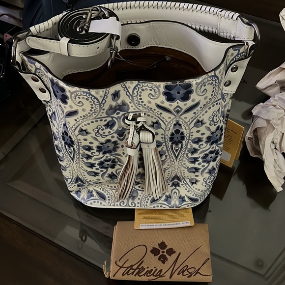 Patricia Nash | Bags | Patricia Nash Italian Folklore Collection Otavia Floral Print Bucket ...